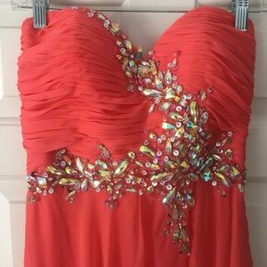 Samila | Dresses | Couture Prom Dress With Hand Sown Jewels | Poshmark